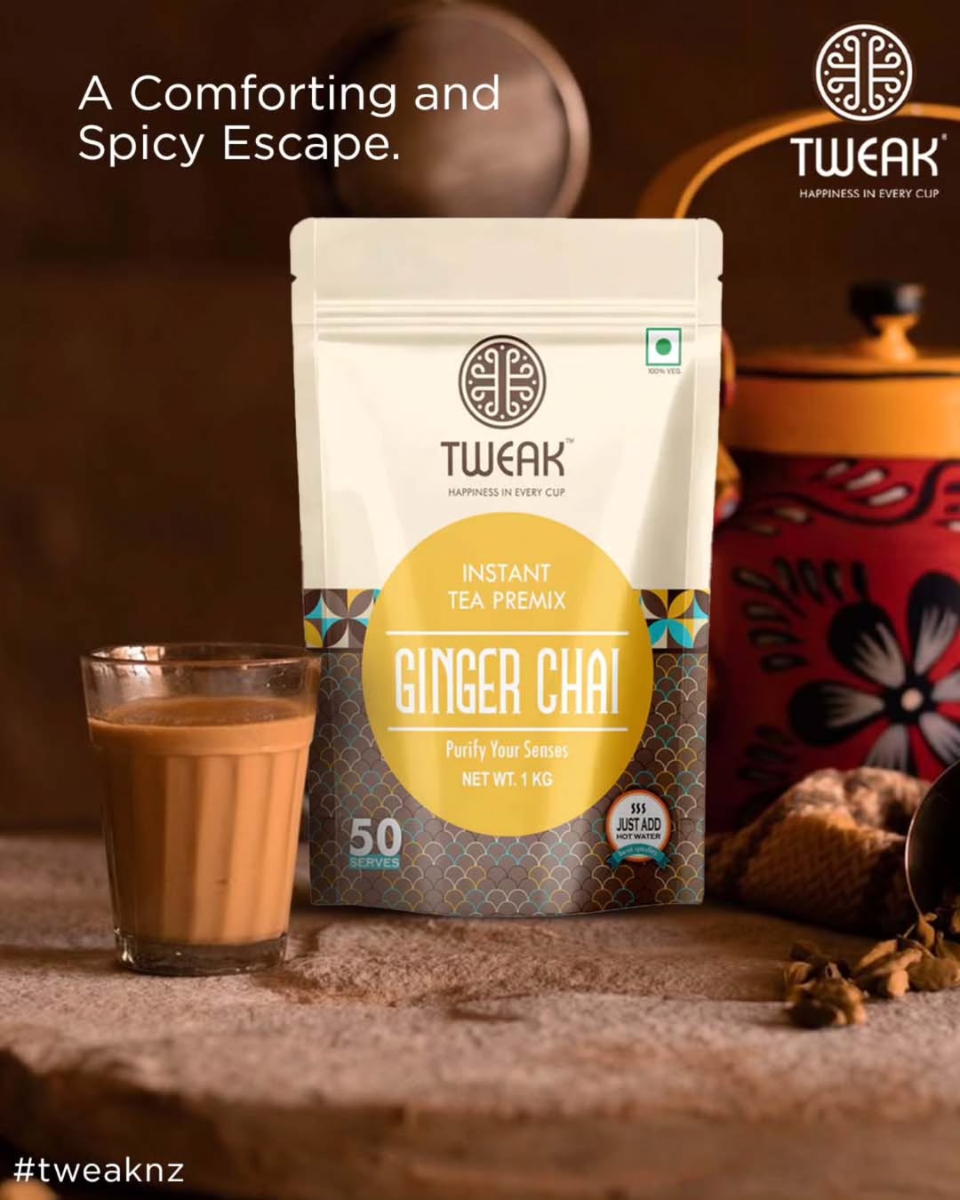 Tweak Ginger Tea - Purify Your Senses
